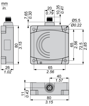 XS8D1A1PAM12 - Inductive proximity sensors XS, inductive sensor XS8 ...
